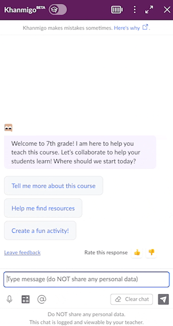 What teacher tools are available on Khanmigo? – Khan Academy Help Center