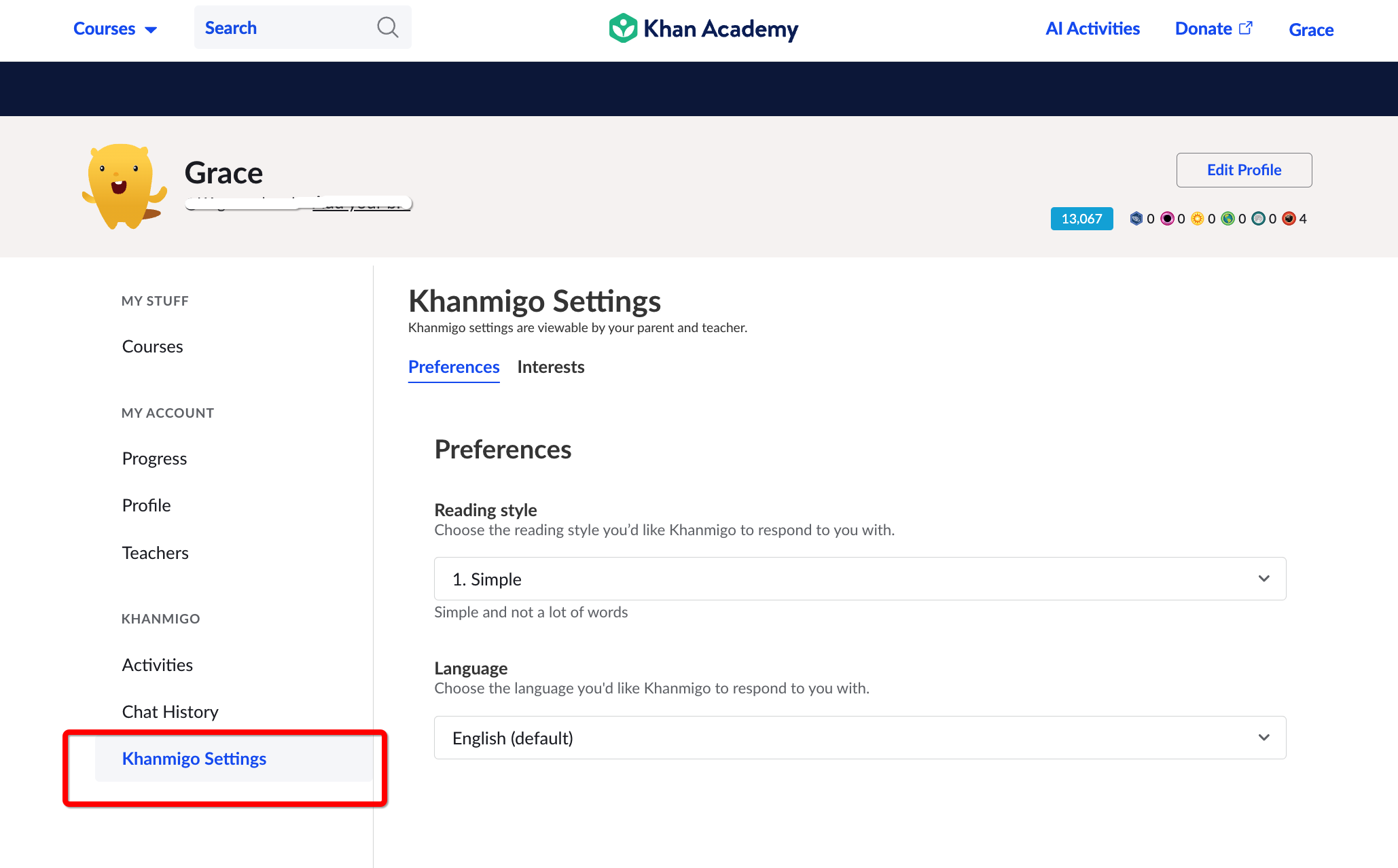 How can I change the default language that Khanmigo responds in? – Khan ...