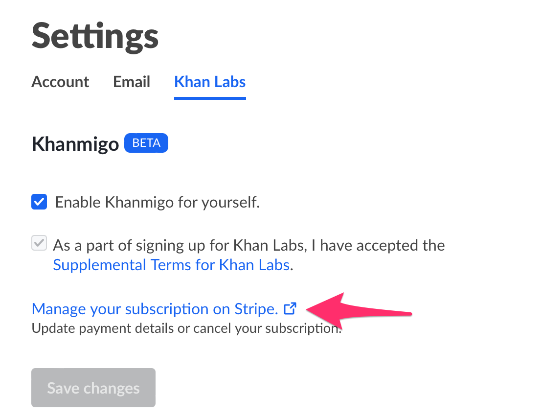 How do I manage my Khanmigo subscription? – Khan Academy Help Center