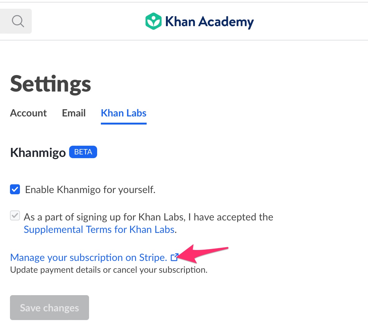 How do I cancel my Khanmigo subscription? – Khan Academy Help Center