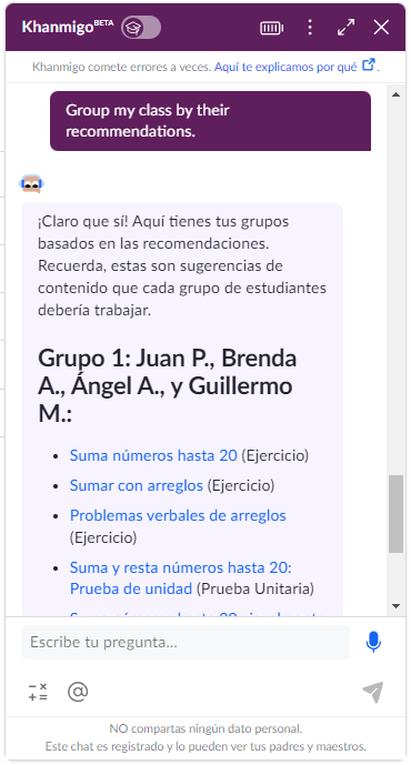 ¿Qué herramientas para maestros están disponibles en Khanmigo? – Khan ...