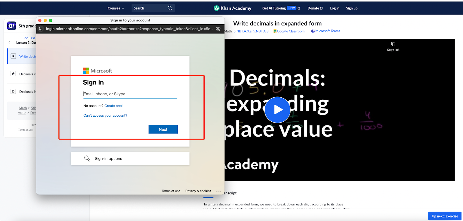 How can I share Khan Academy content onto Microsoft Teams? – Khan ...