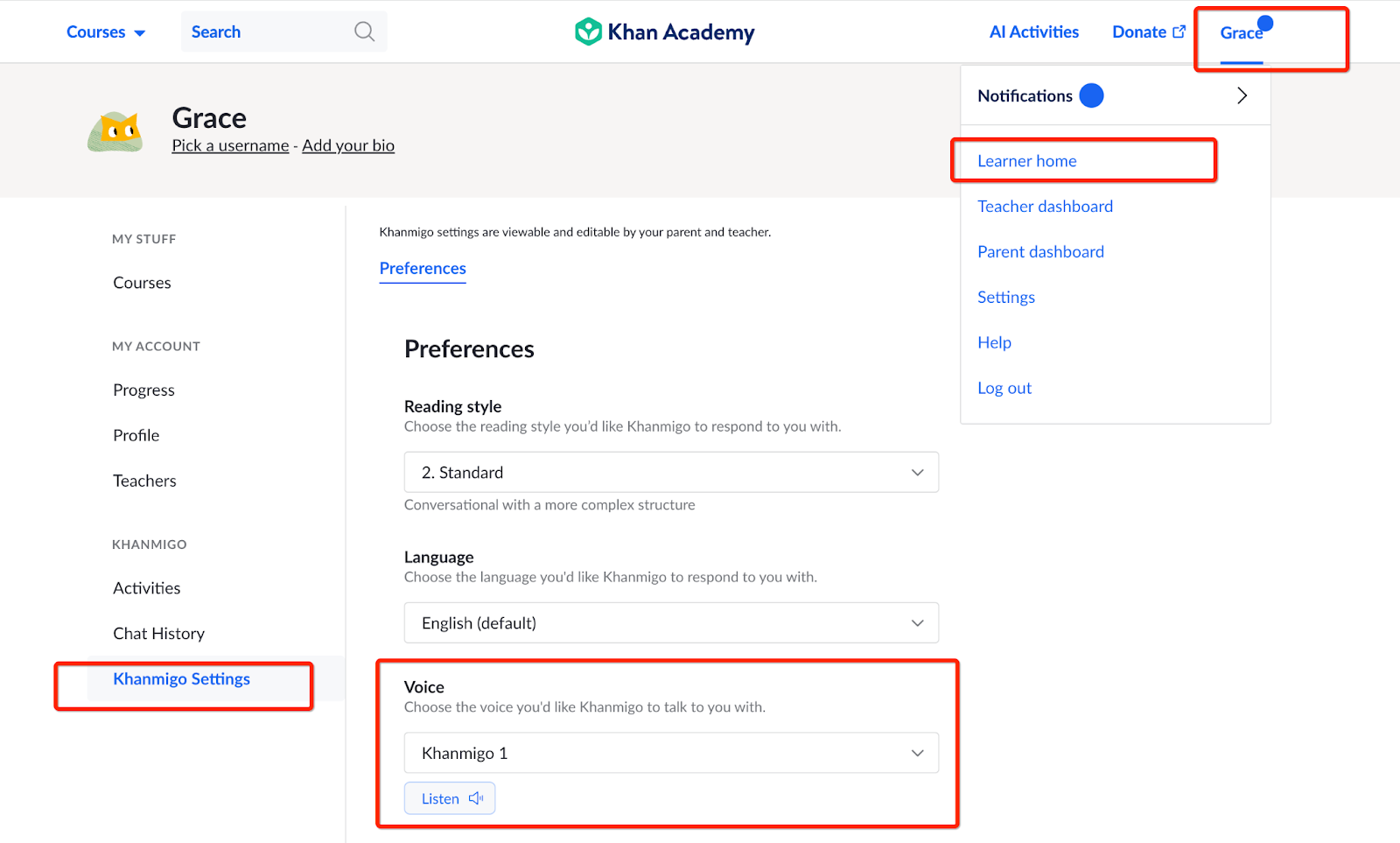 Does Khanmigo have a read-aloud or Text-to-speech feature? – Khan ...