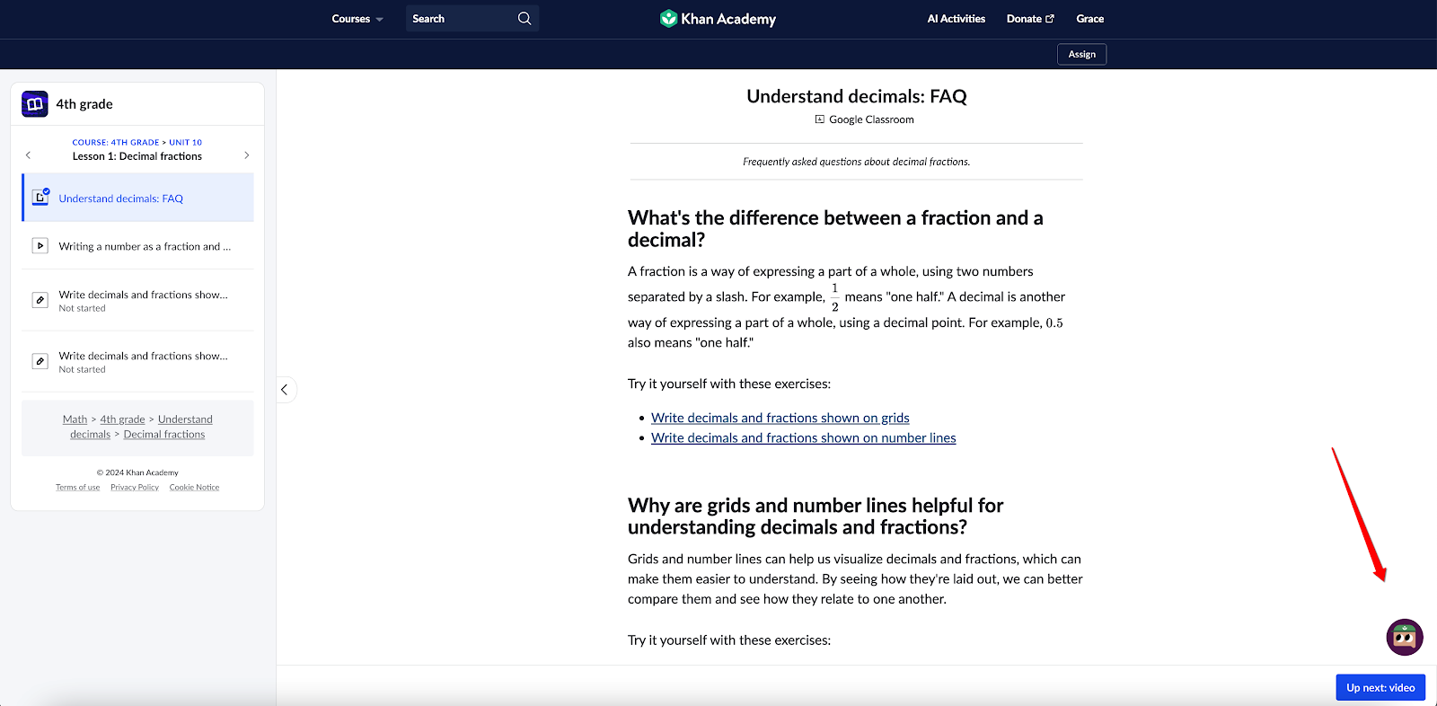 Where can I access Khanmigo while working on Khan Academy? – Khan ...