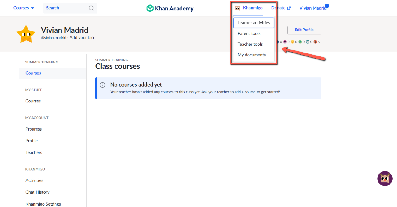 Where can I access Khanmigo while working on Khan Academy? – Khan ...