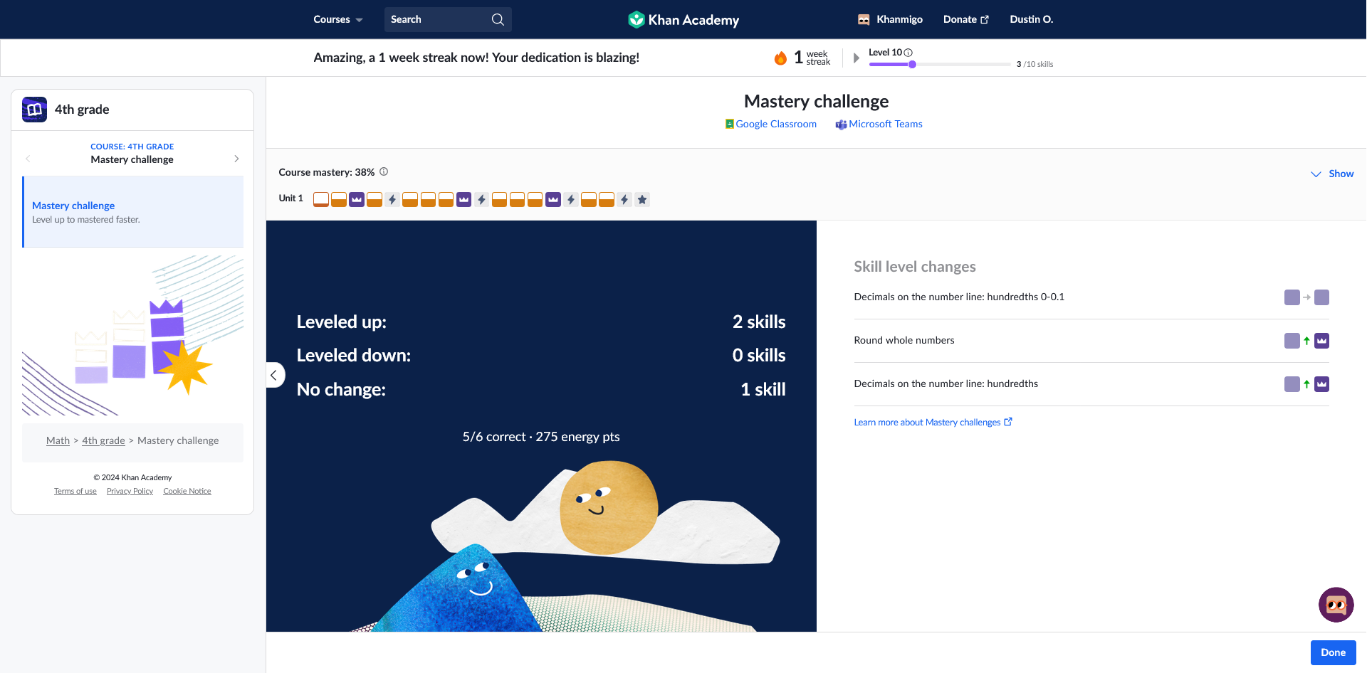 What are Mastery Challenges in course mastery? – Khan Academy Help Center