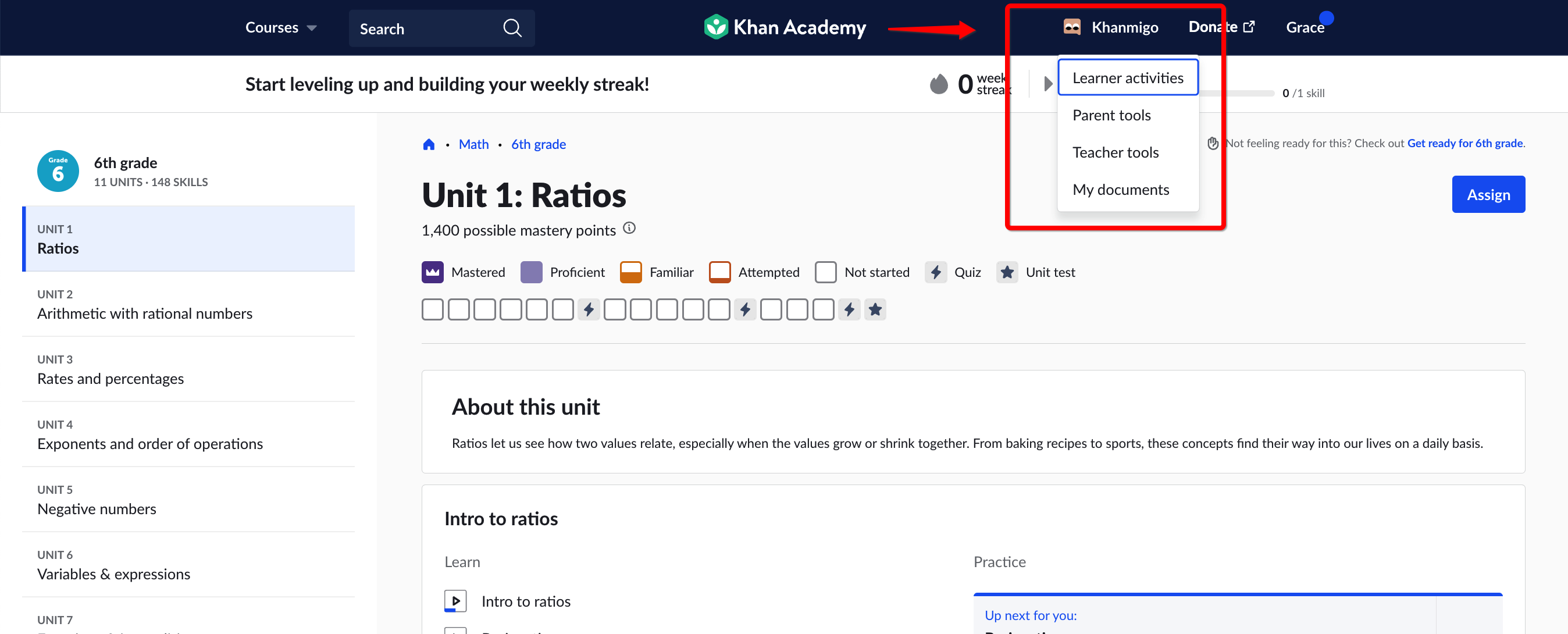 Where can I access Khanmigo while working on Khan Academy? – Khan ...